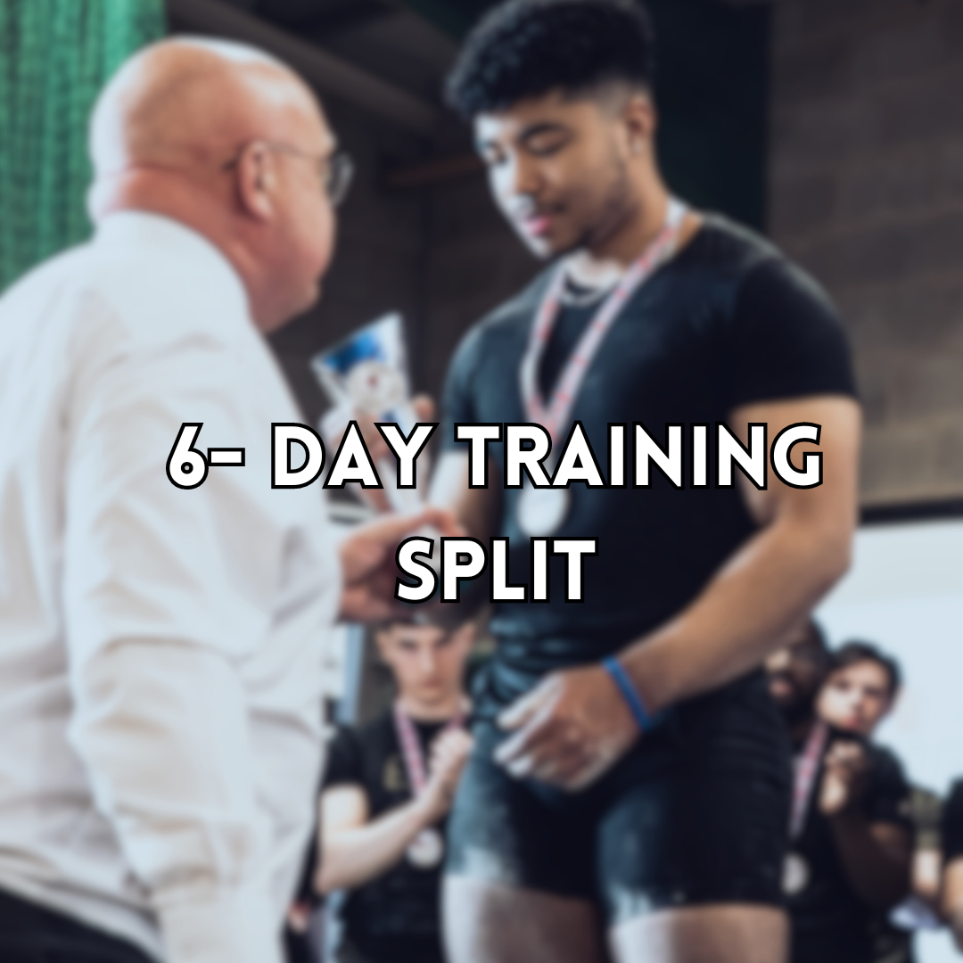 (6-Day split) 12 Week Strength Program – JosephTang